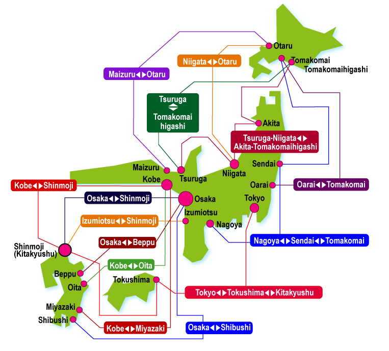 日本長距離フェリー協会/Japan Long Course Ferry Service Association